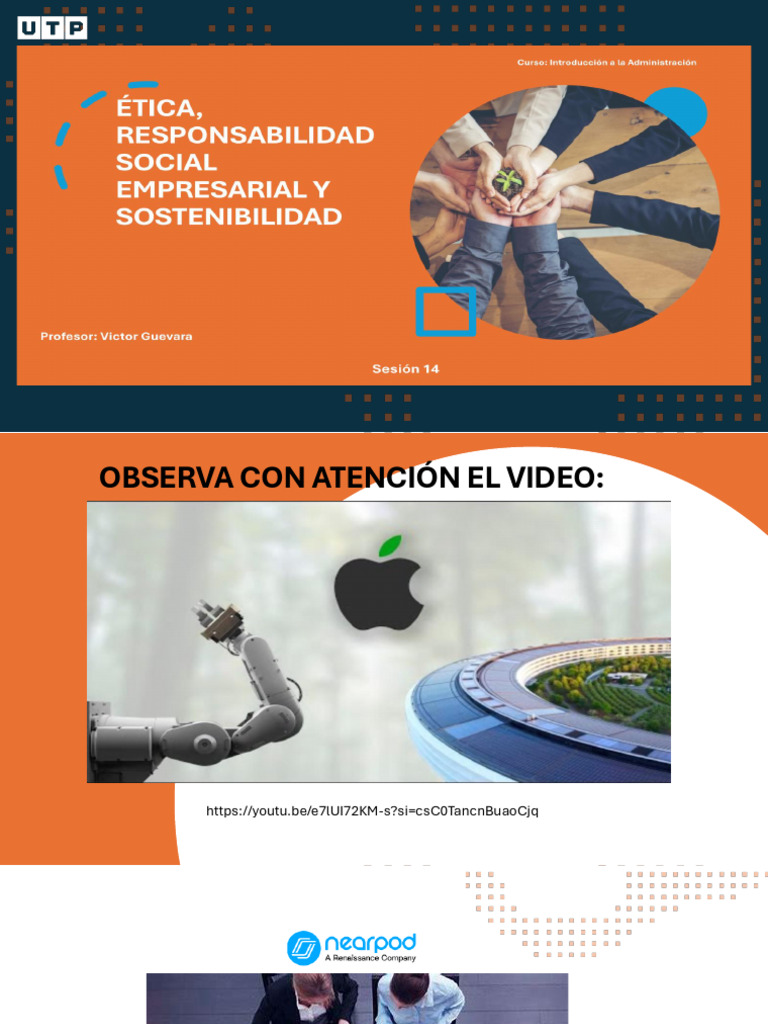 s14 Etica, Rse, Sostenibilidad | PDF | Responsabilidad social ...