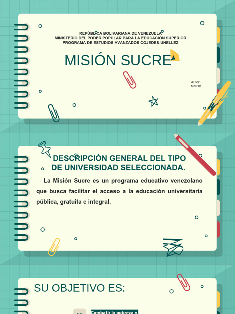 Exposicion Li Sobre Mision Sucre - PPT - 20241116 - 170717 - 0000 | PDF ...