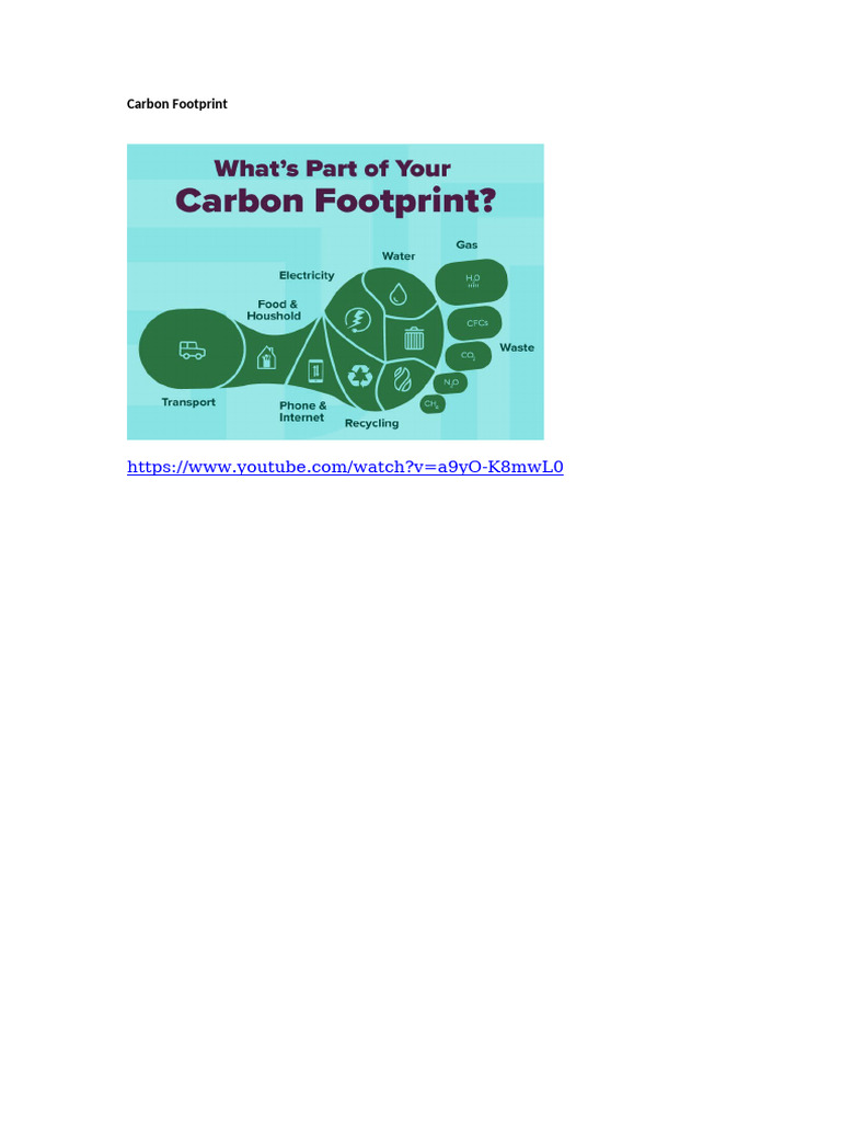 Carbon Footprint | PDF