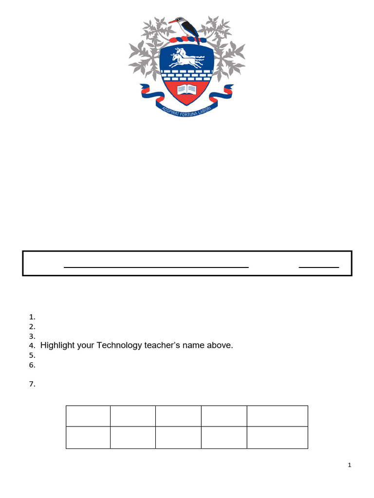Technology GR 9 November 2022 | PDF | Electromagnetism | Electrical ...