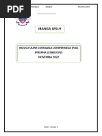 Types of Amabizo in Zulu Language | PDF