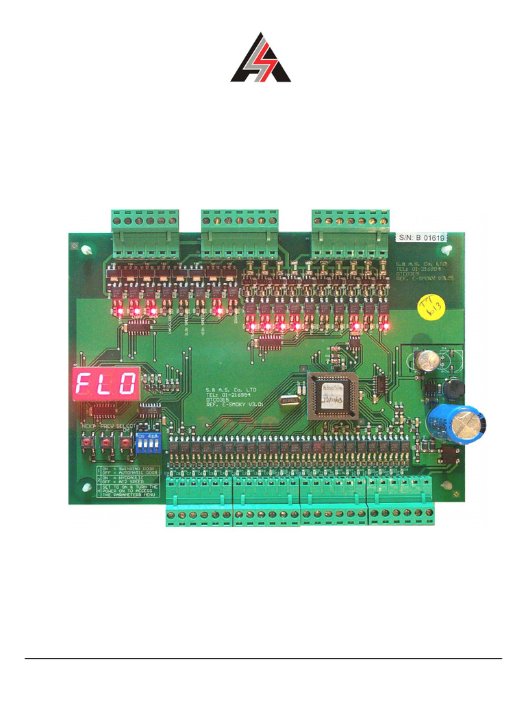 Smoky Output Port Assignment 3.04 English | PDF | Elevator | Parameter (Computer Programming)