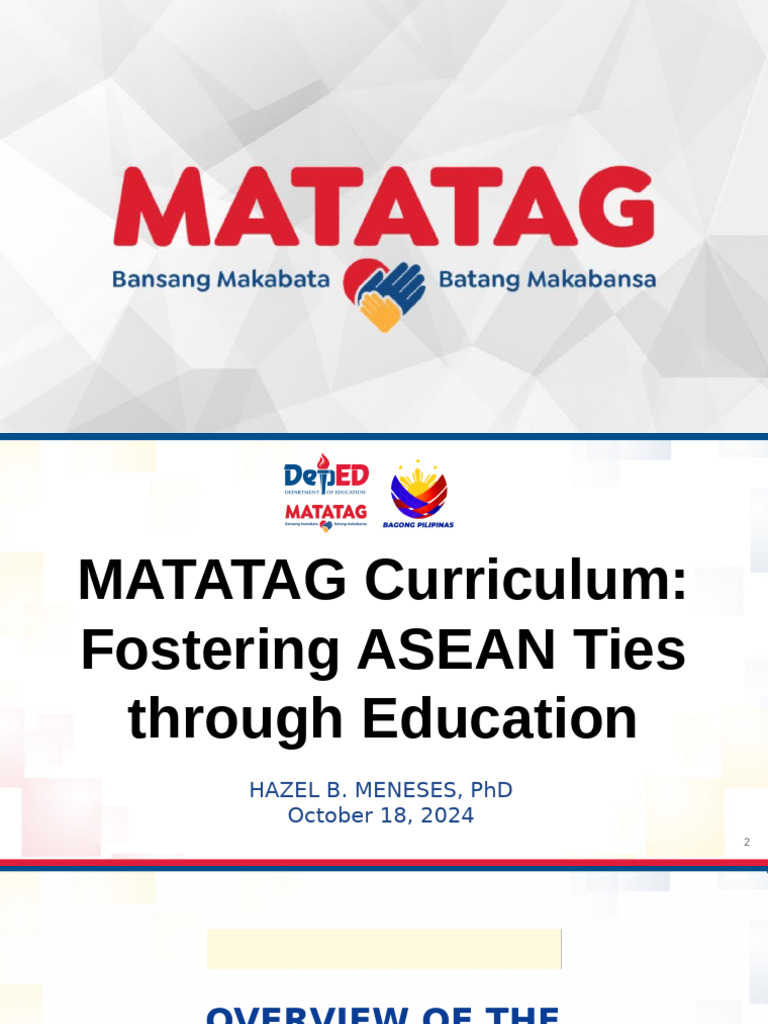 MATATAG Curriculum October 18 2024 | PDF | Instructional Design | Learning