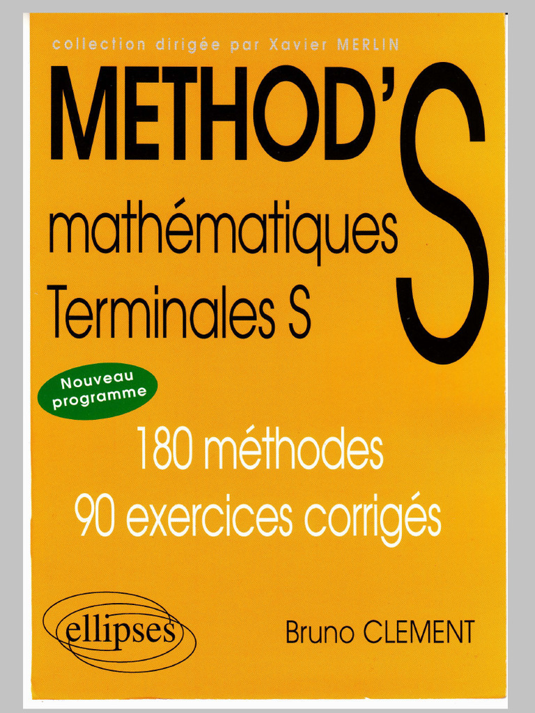 180 Methods 90 Exos Maths Tle | PDF