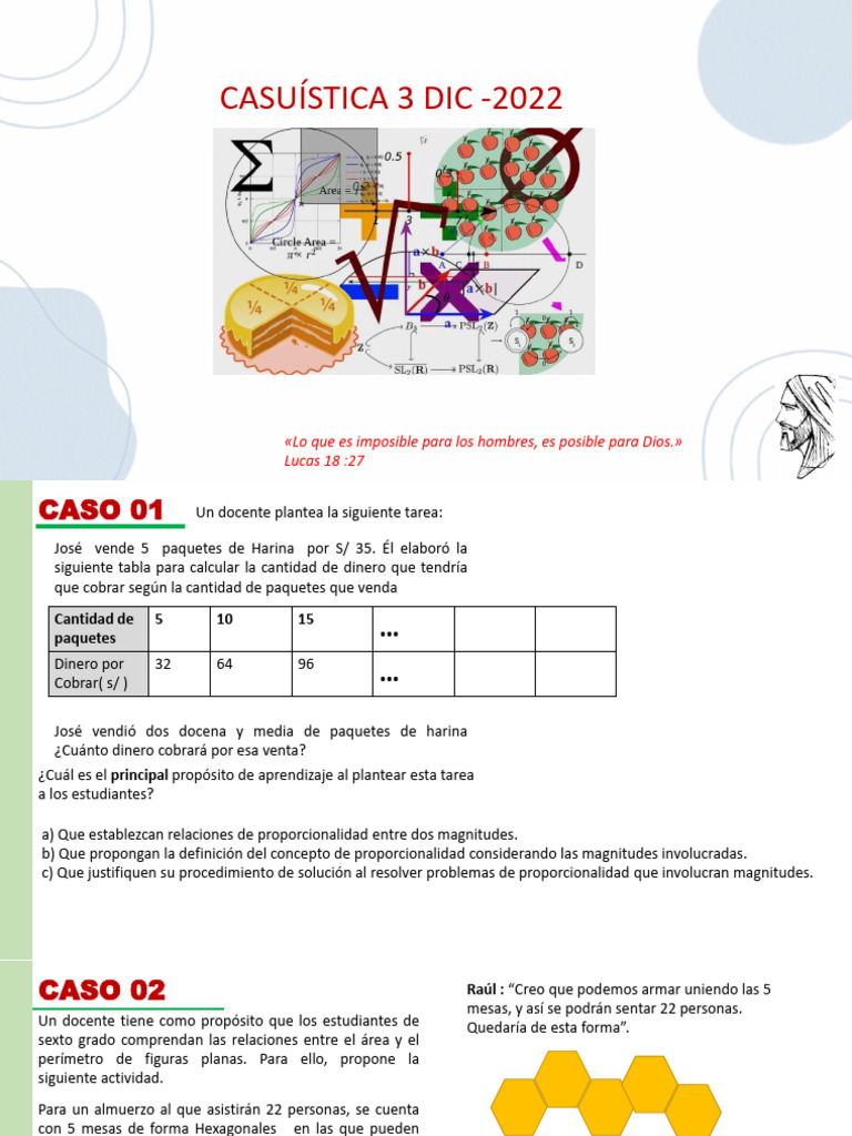 Casuistica Matematica Primaria 3 Dic | PDF | Sustracción | Matemáticas