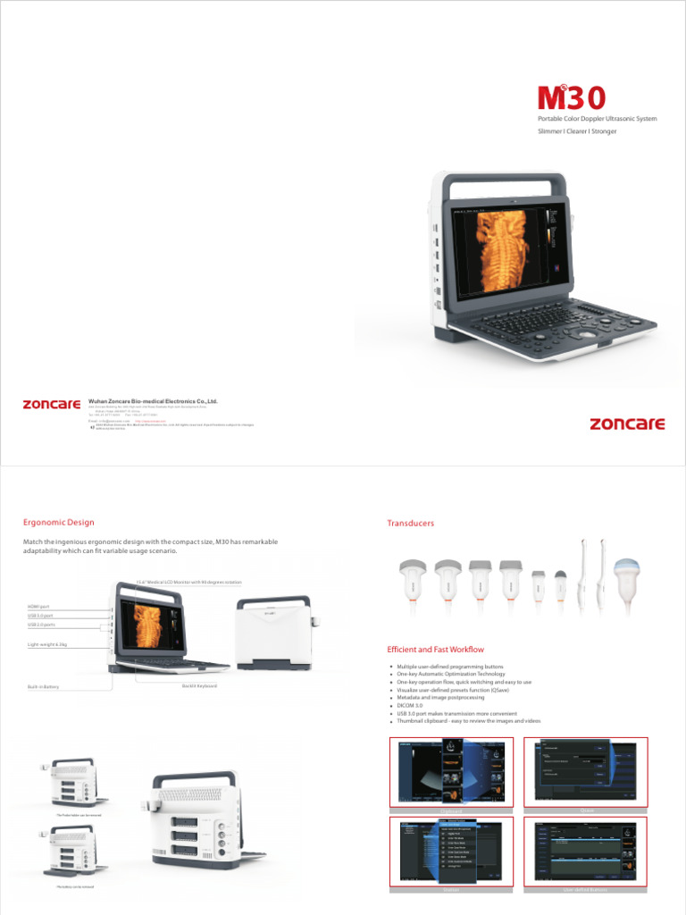 M30-catalog | PDF | Medical Ultrasound | Medical Imaging