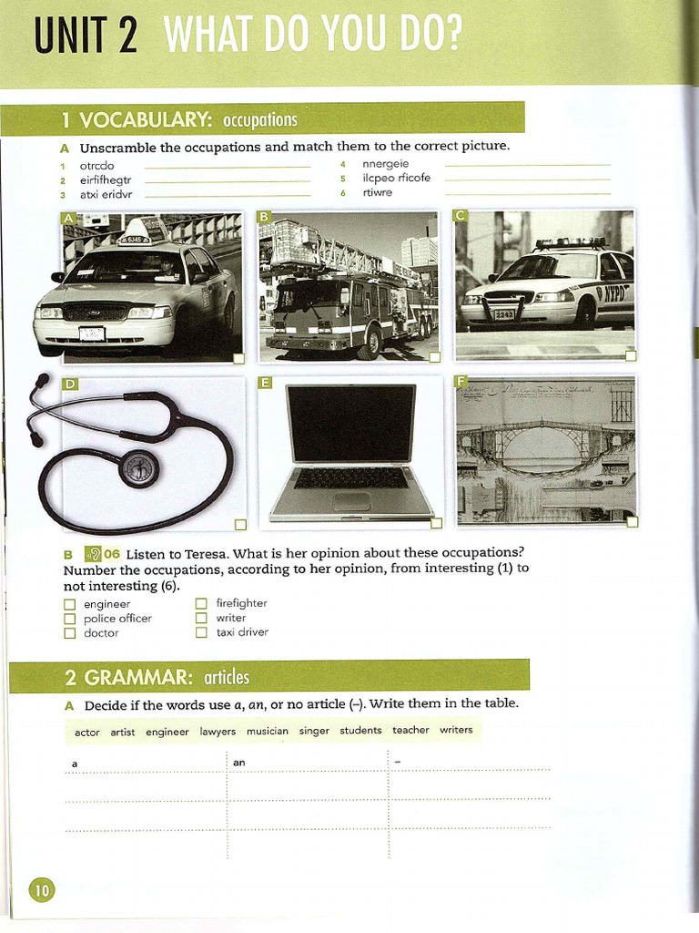 Openmind 1 - Workbook - U2 | PDF