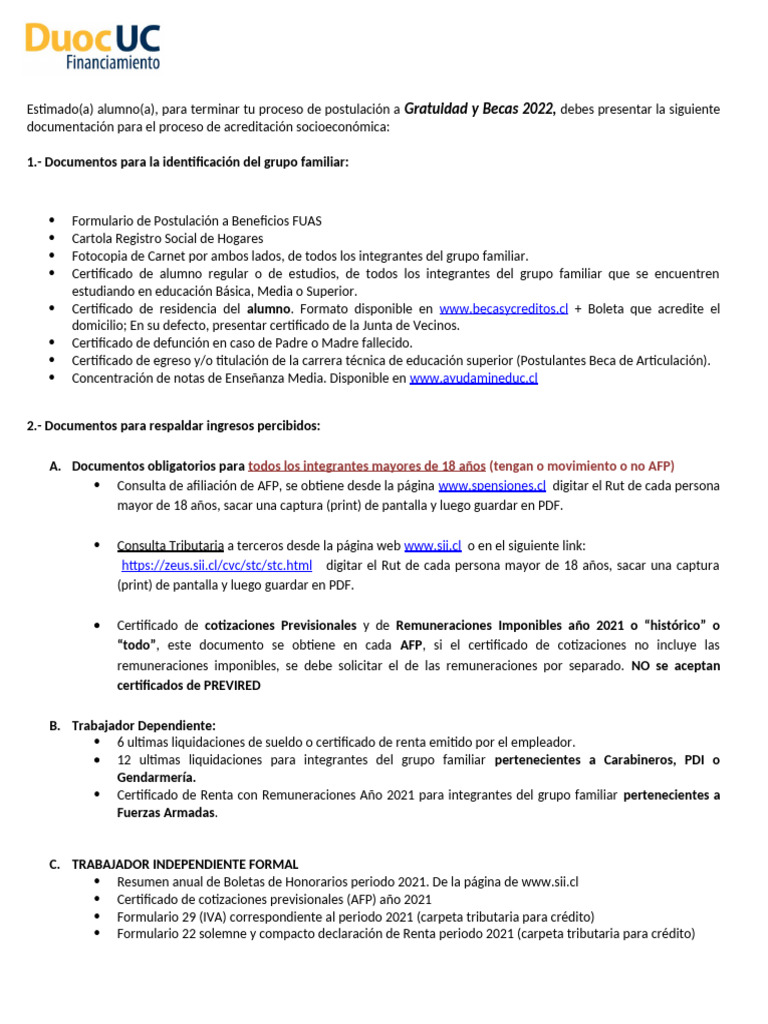 Documentación Ase 2022-1 | PDF | Pensión