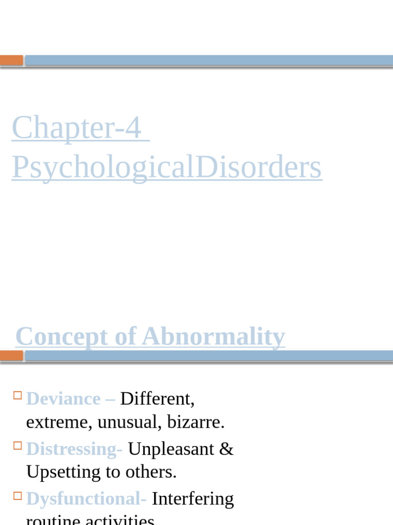Chapter-4__continue | PDF | Mental Disorder | Id