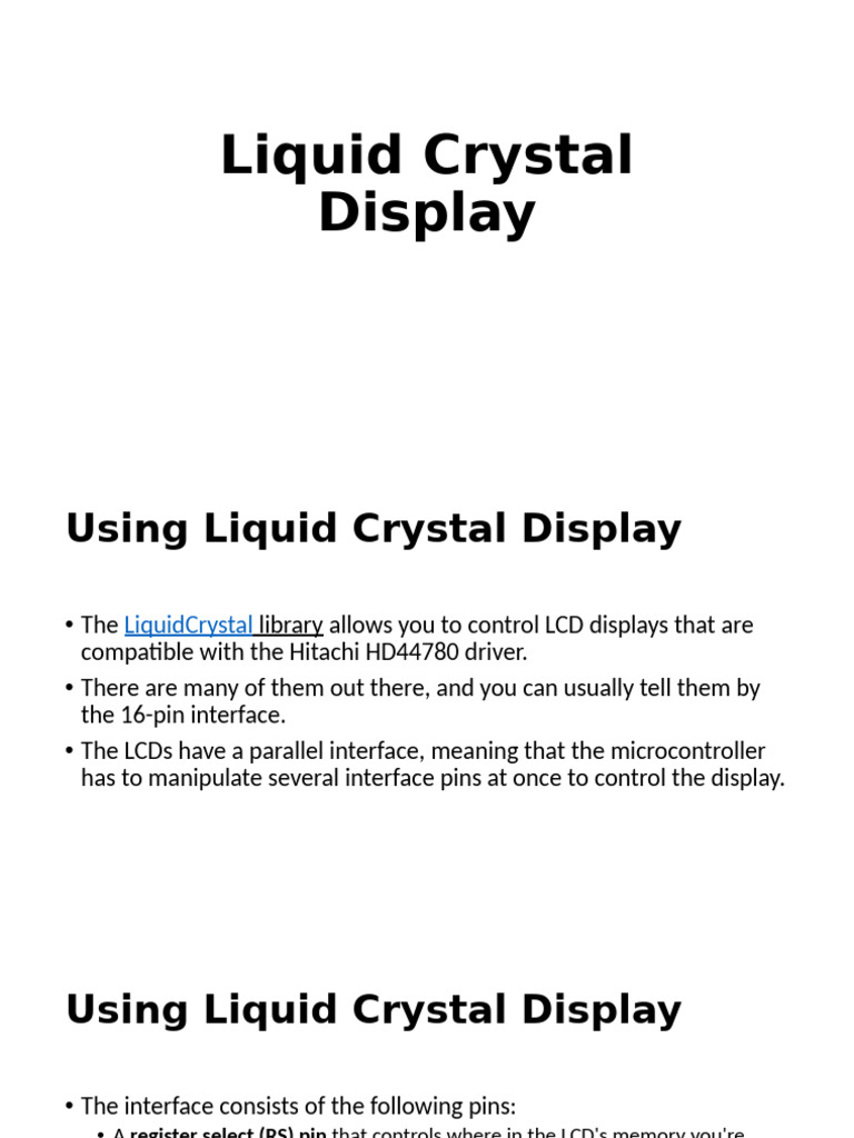 Liquid Crystal Display Vs Virtual Terminals | PDF | Liquid Crystal Display | Electronics