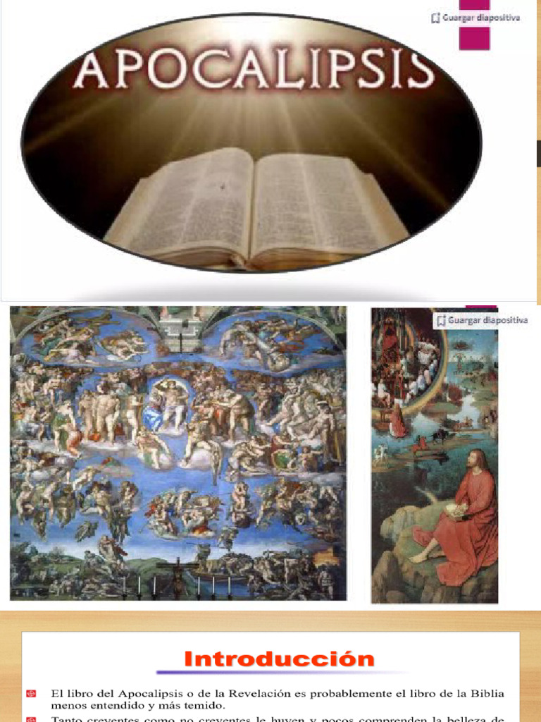 Apocalipsis 1 Pdf Libro De Revelación Número De La Bestia