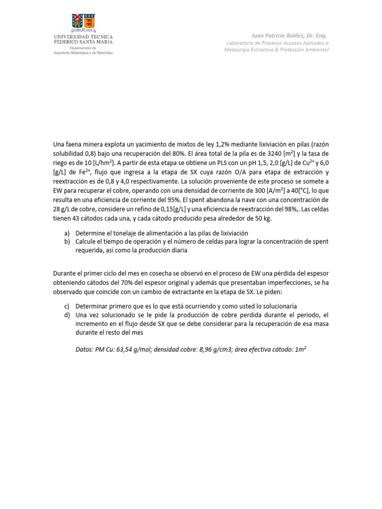 C2 2019-2S-Ejercicio 1 | PDF | Ciencia y matemáticas