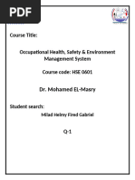 Samtrac Study Questions V2 | PDF | Risk | Ecosystem