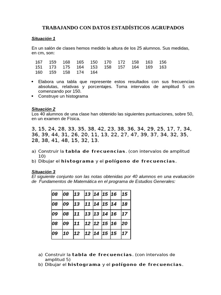 Análisis de Datos Estadísticos en Aula | PDF