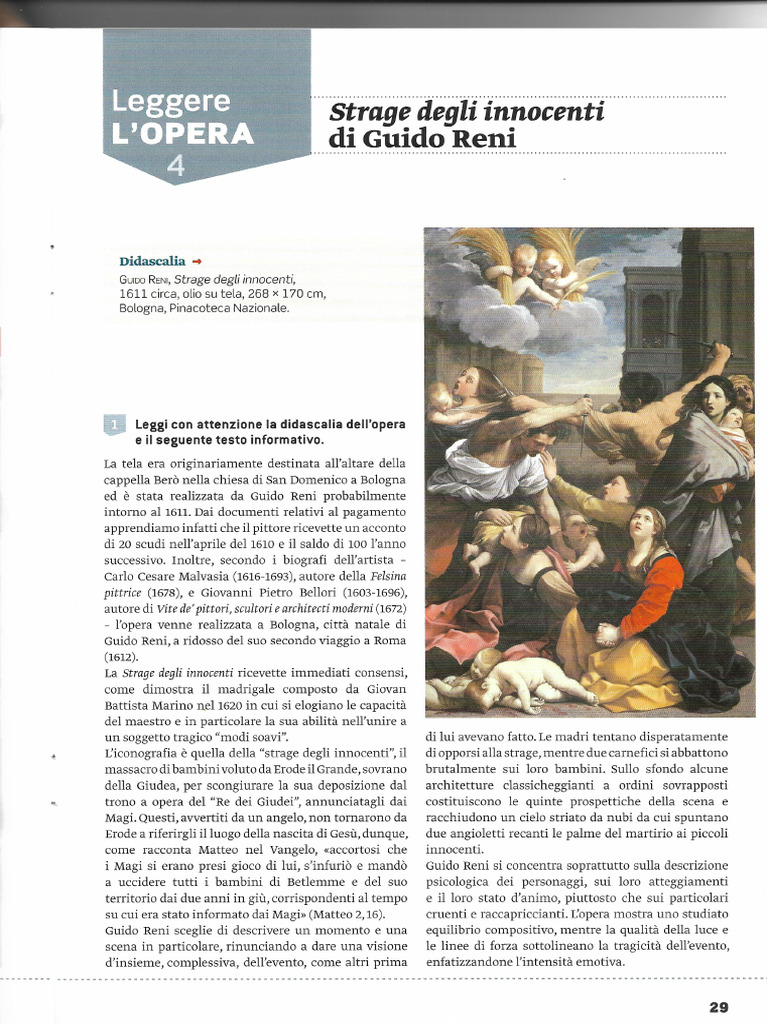Analisi Guido Reni | PDF