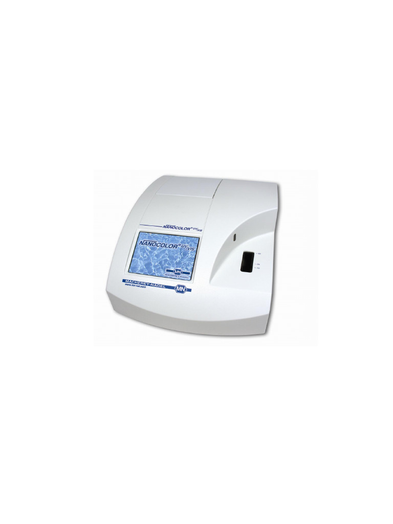 Instruction 919102 NANOCOLOR Spectrophotometer Software en | PDF ...