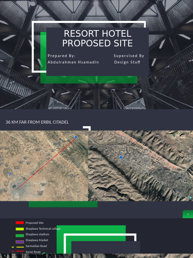 Shaqlawa Resort Site Proposal | PDF
