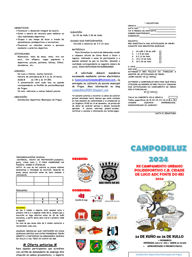 Tript Campodeluz 2024 | PDF