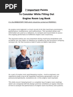 Engine Room Logbook by Abdullah Adib SSiT | PDF | Ships | Turbocharger