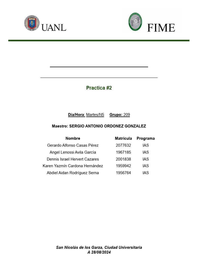 Practica #2 - ACIS | PDF | Sistema operativo | Archivo de computadora