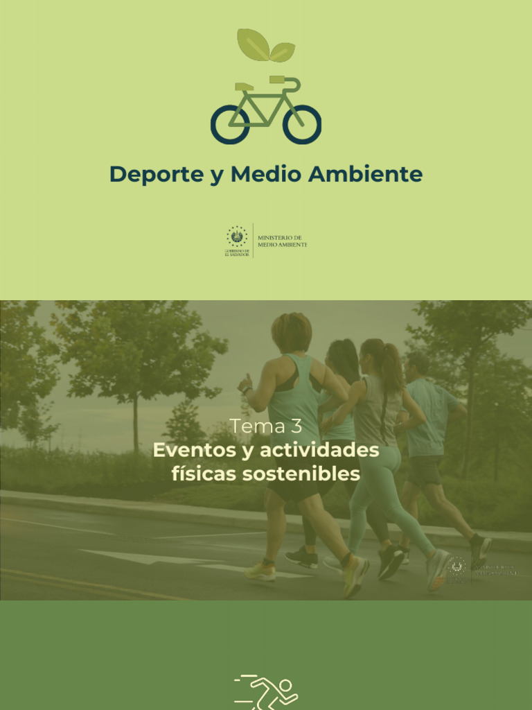 PPT TEMA 3 - Deportes y Medio Ambiente | PDF | Sustentabilidad | Residuos