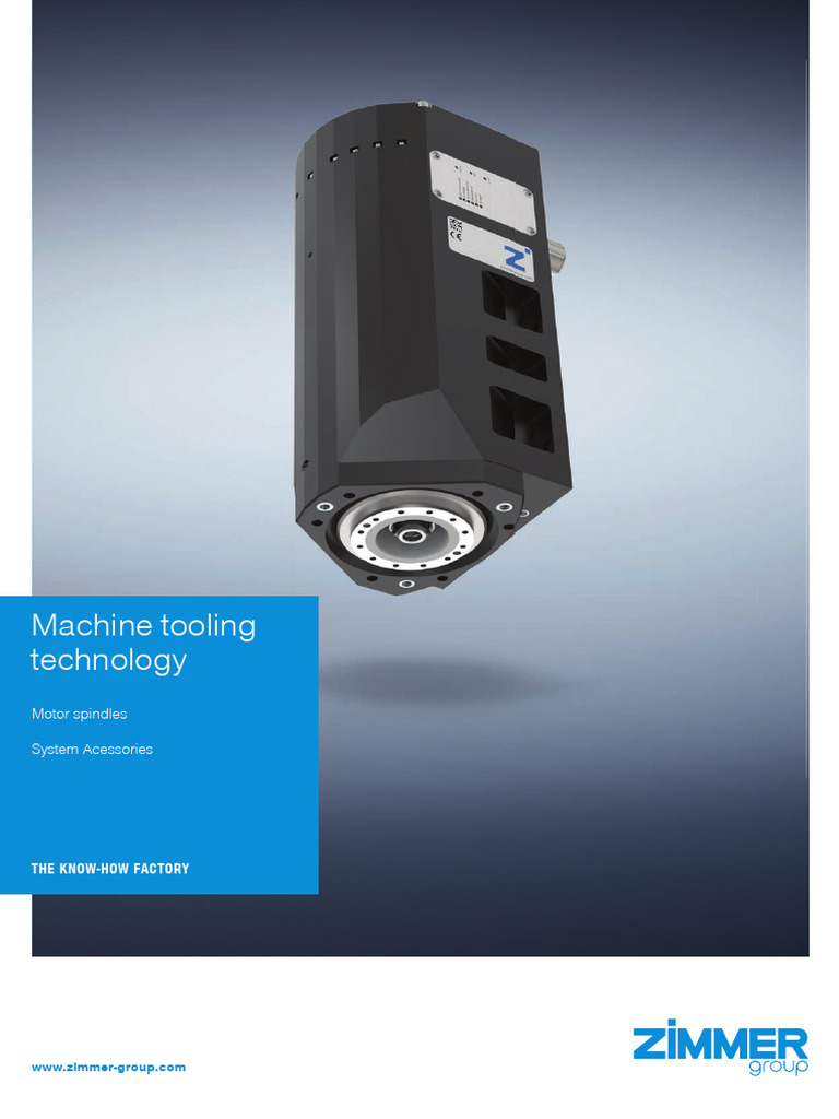 Motor Spindles en | PDF | Electric Motor | Power Inverter