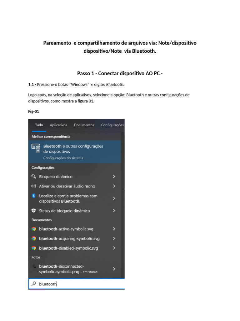 Como Compartilhar Arquivos via Bluetooth | PDF | Bluetooth | Notebook