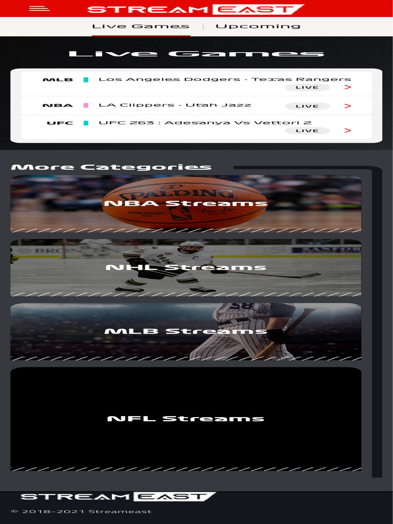 Stream East | PDF