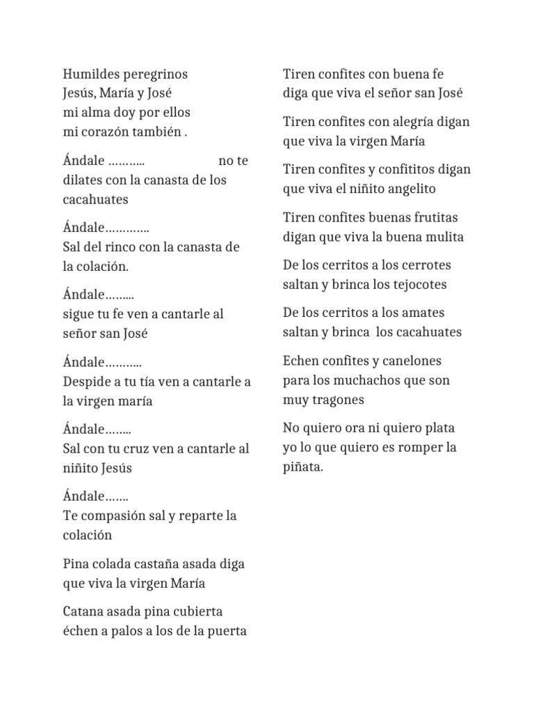 Versos para Posada | PDF | Cocina, comidas y vino