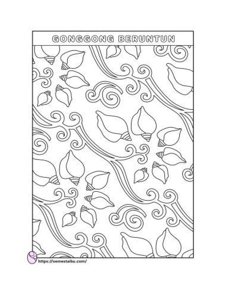 Mewarnai Ragam Batik Nusantara | PDF