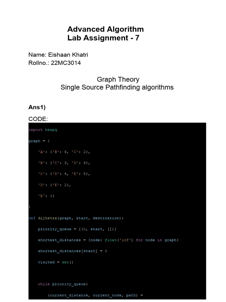 22MC3014_AA_LAB_74 | PDF | Computational Complexity Theory | Computational Problems