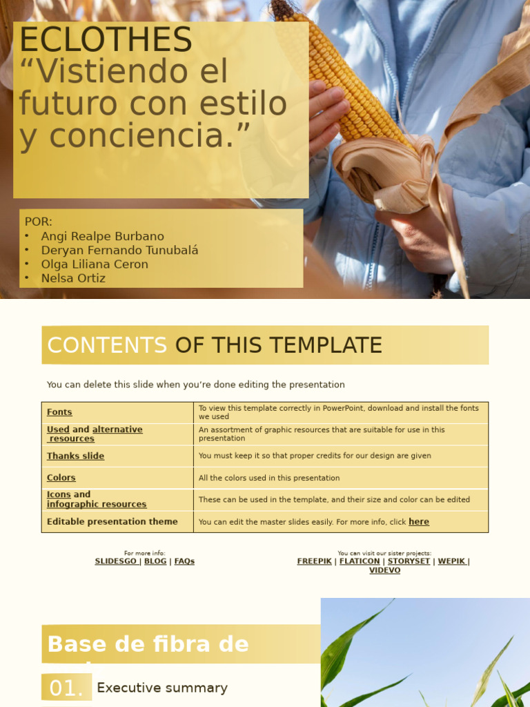 Industrial Corn Farm Business Plan by Slidesgo | PDF | Marketing | Agriculture