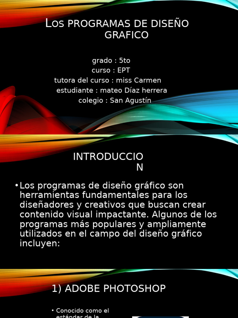 Los Programas de Diseño | PDF