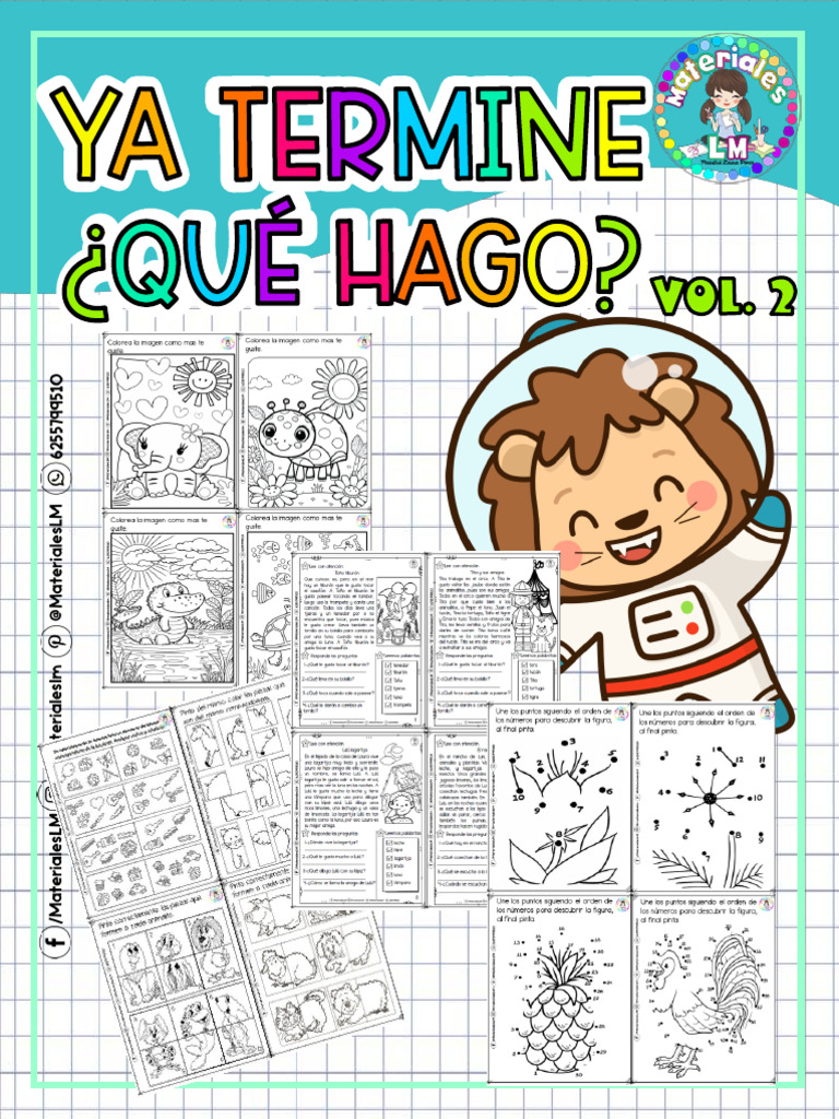 Ya Termine (Que Hago) Vol.2 | PDF
