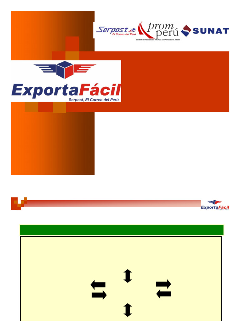 Exporta Facil | PDF | Exportaciones | aduana