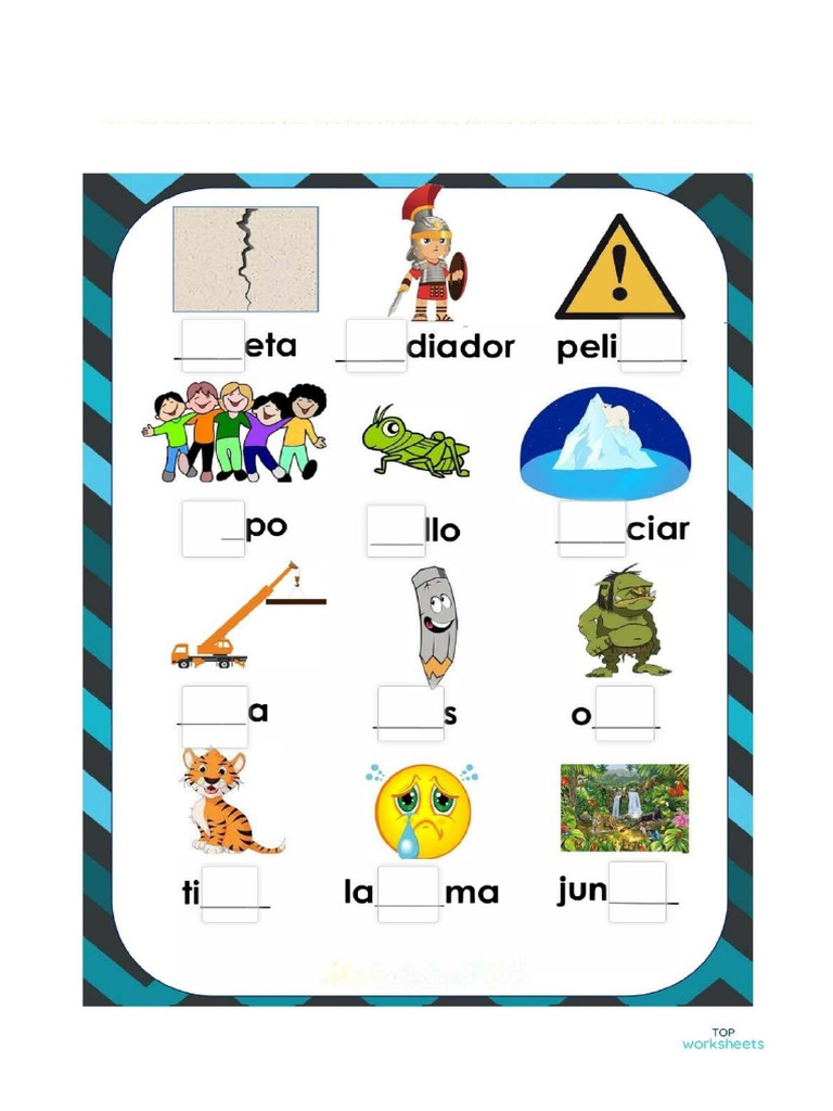 Silabas Dobles 1 | PDF