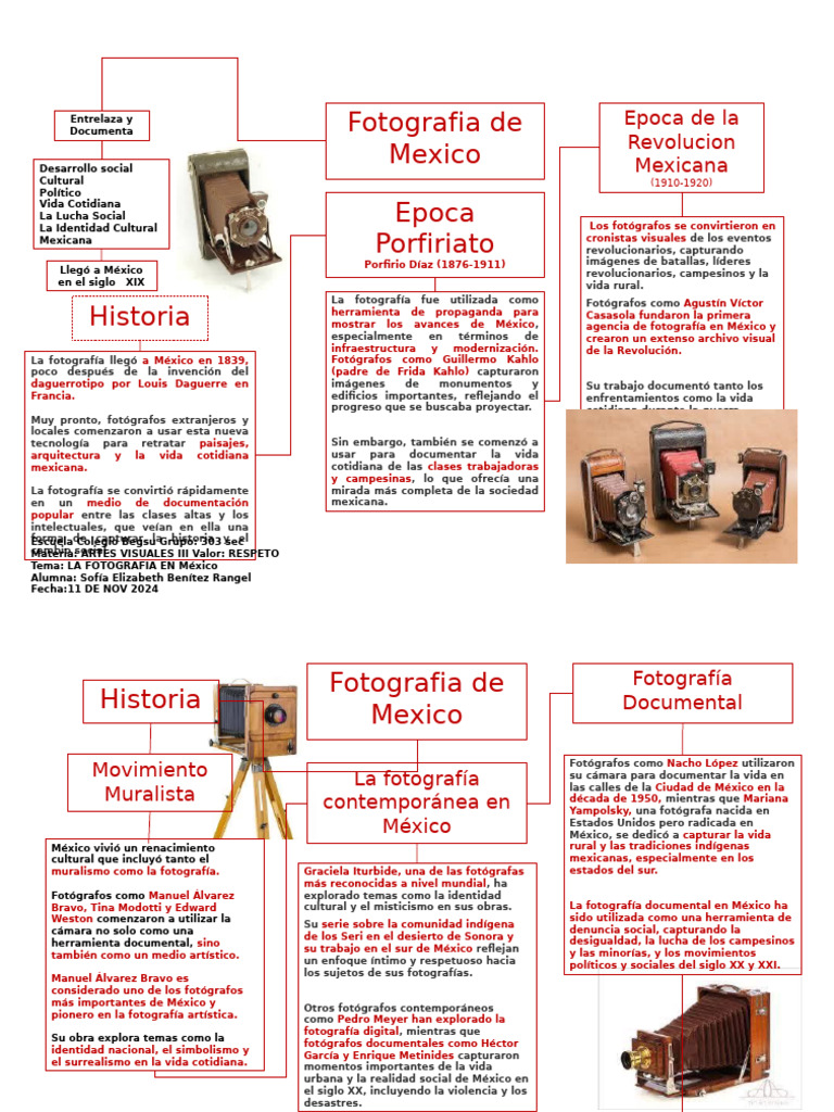 Historia La Fotografia en Mejico | PDF | México