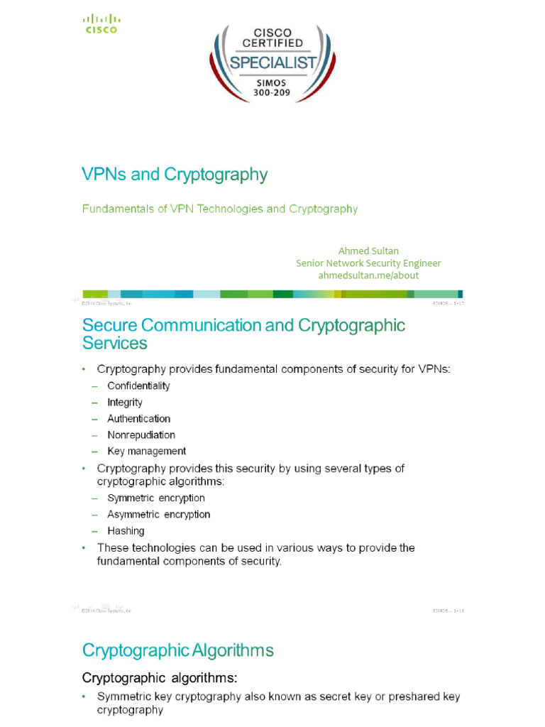 02 - VPNs and Cryptography | PDF