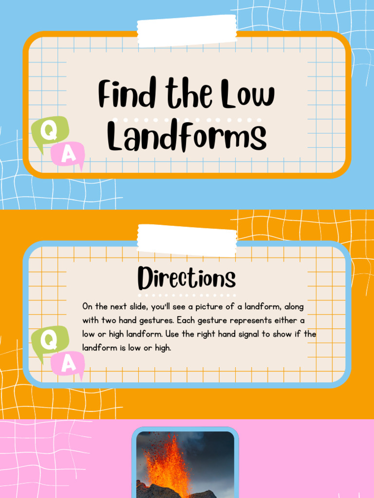 Landform Identification Guide | PDF
