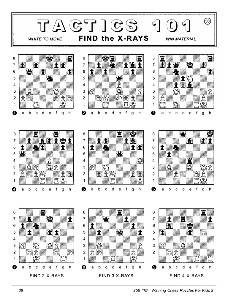 Winning Chess Puzzles for Kids | PDF
