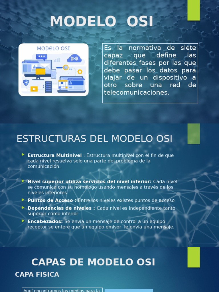 Modelo Osi | PDF | Red de computadoras | Modelo osi