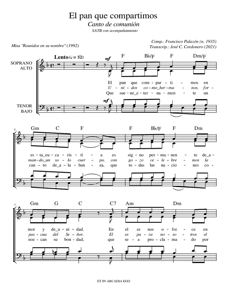 El Pan Que Compartimos | PDF