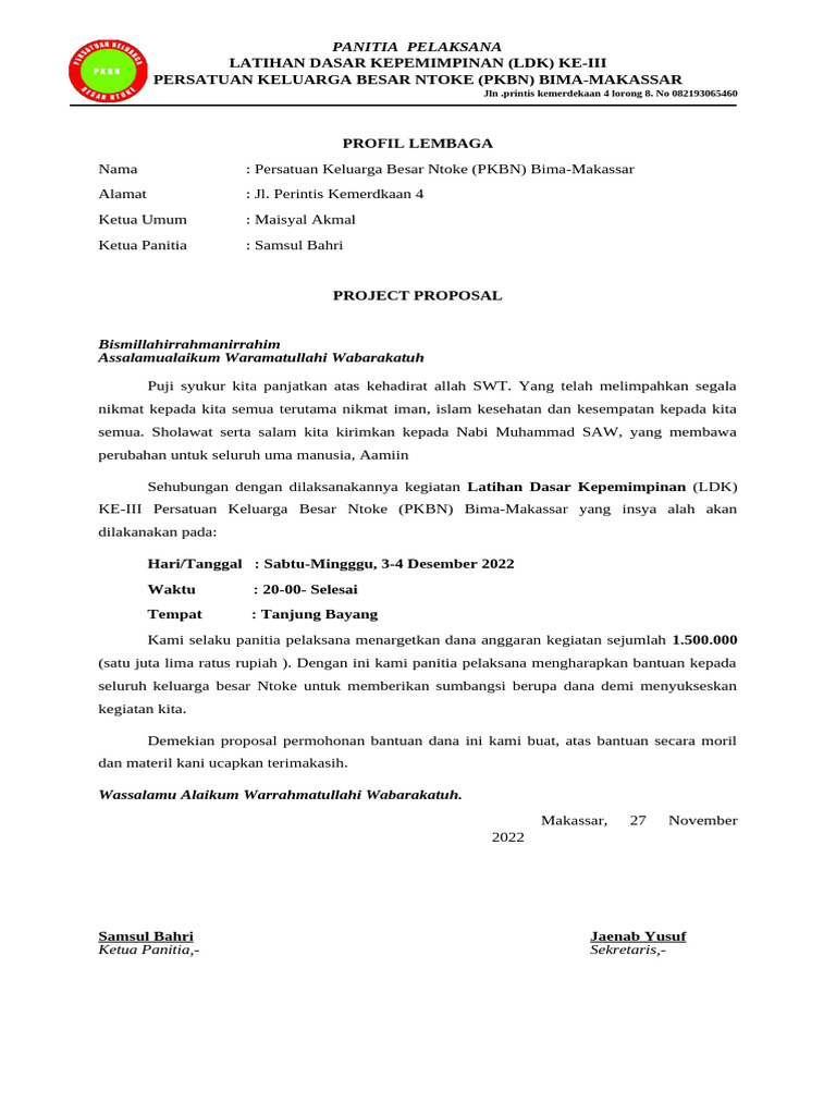 Profil Lembaga | PDF