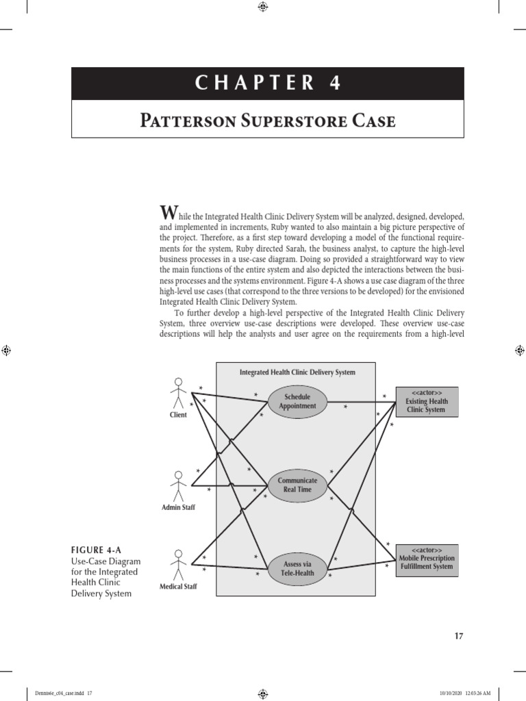 Integrated Health Clinic Use Cases | PDF | Use Case | System