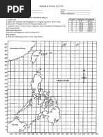 Activity Sheet Plotting The PAR | PDF | Teaching Methods & Materials | Science & Mathematics