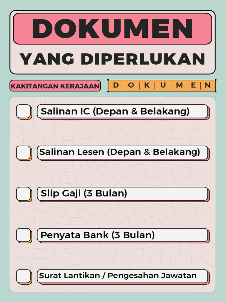 Colorful Bold Retro Morning Checklist Planner | PDF