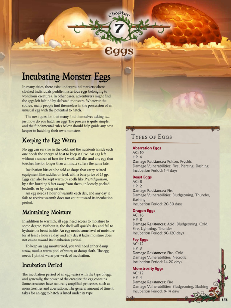 Stibbles Codex Egg System | PDF