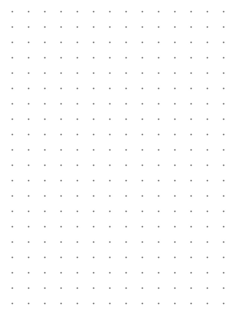 Hoja Punteada 5mm Gris Grande | PDF