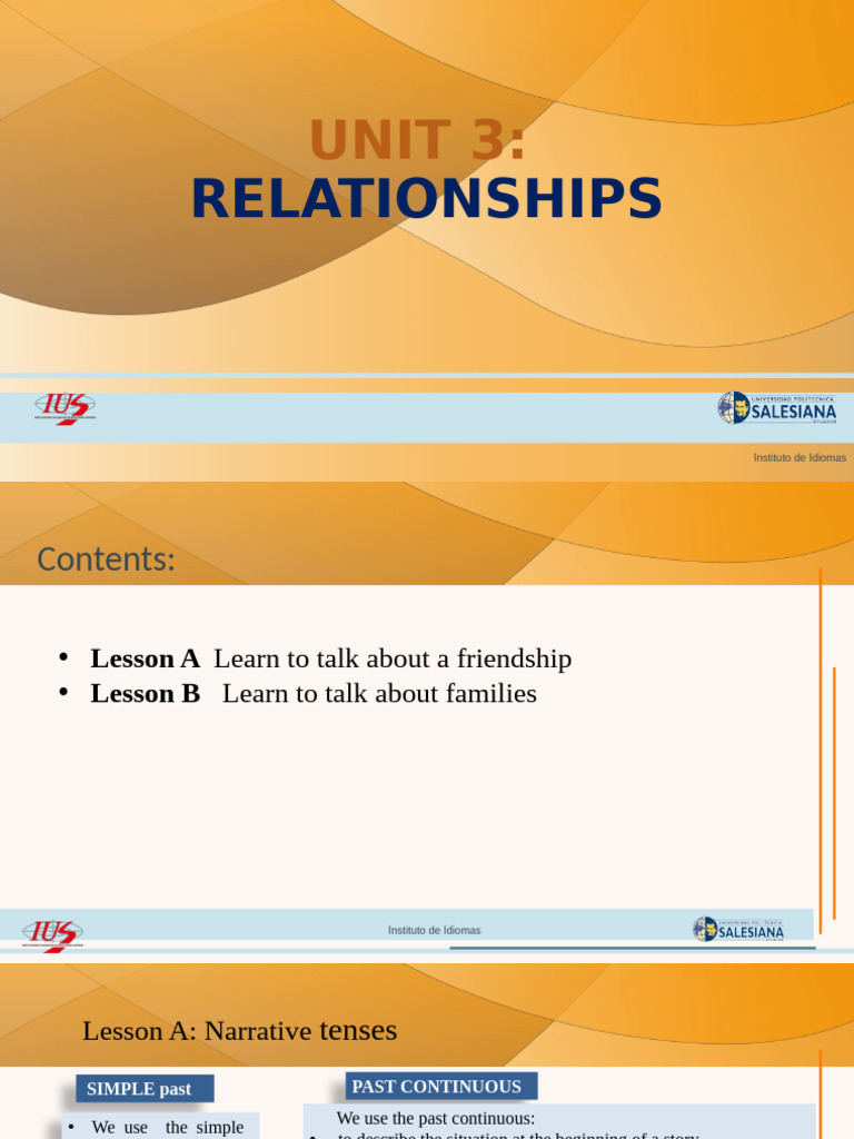 Grammar Summary Unit 3 | PDF | Linguistics | Grammar