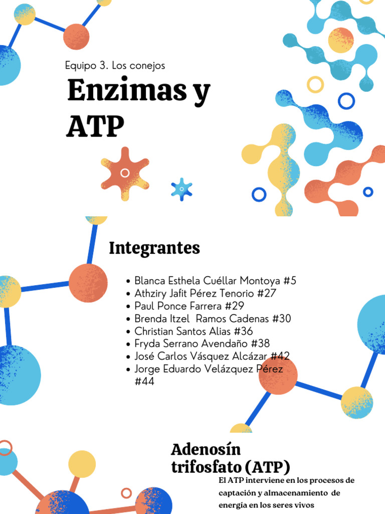 Presentación Científica Biología Molecular Ilustraciones Coloridas Fondo Blanco - 20231018 ...